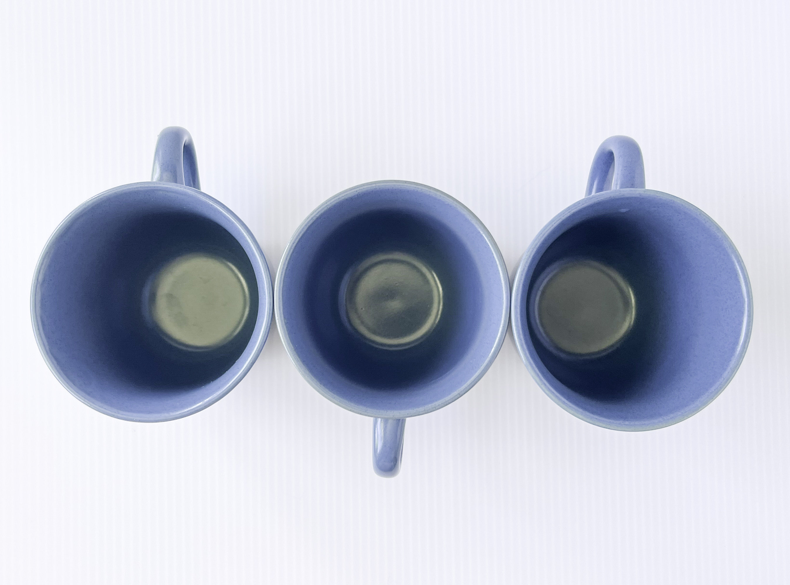 Vintage Noritake Folkstone Twilight Blue Matte Stoneware Mugs - Etsy