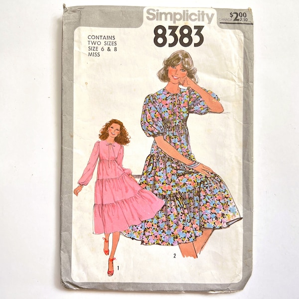 Hippie Dress Pattern - Etsy