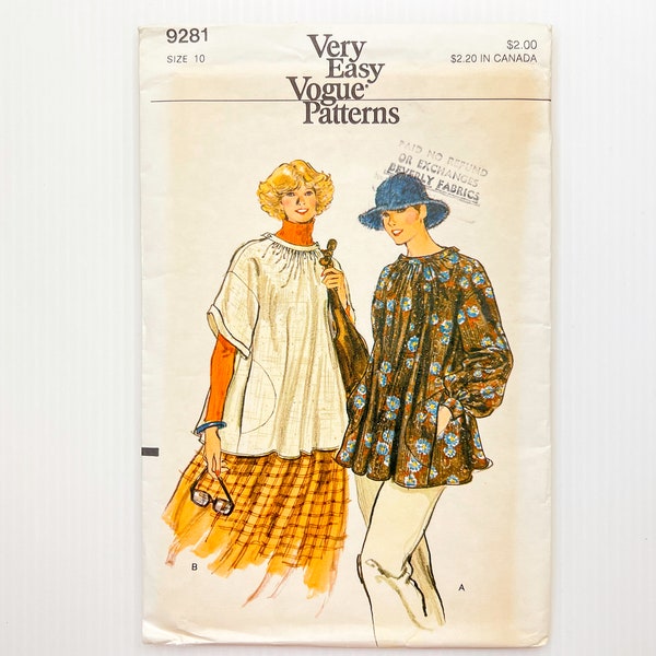 Smock Top Pattern - Etsy