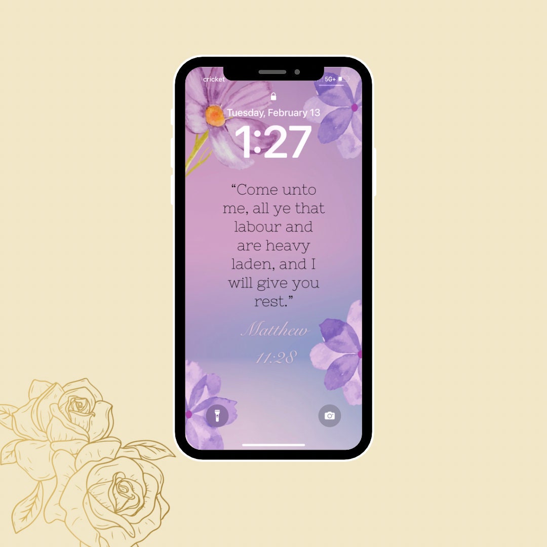 Matthew 11:28 Christian Phone Wallpaper, Phone Wallpaper, Faith Phone ...