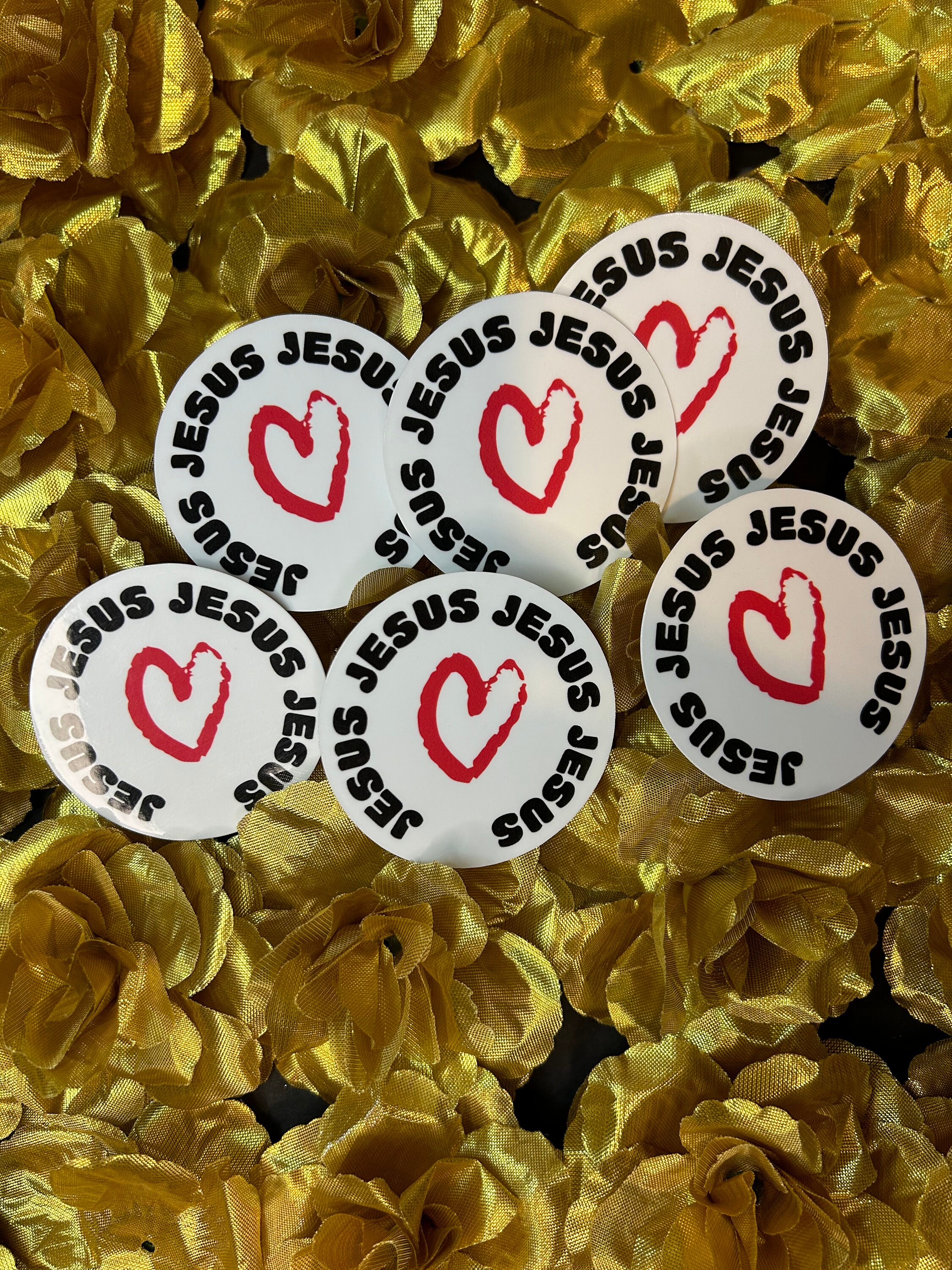 Jesus Vinyl Sticker, Christian Stickers, Vinyl Stickers, Faith Stickers ...