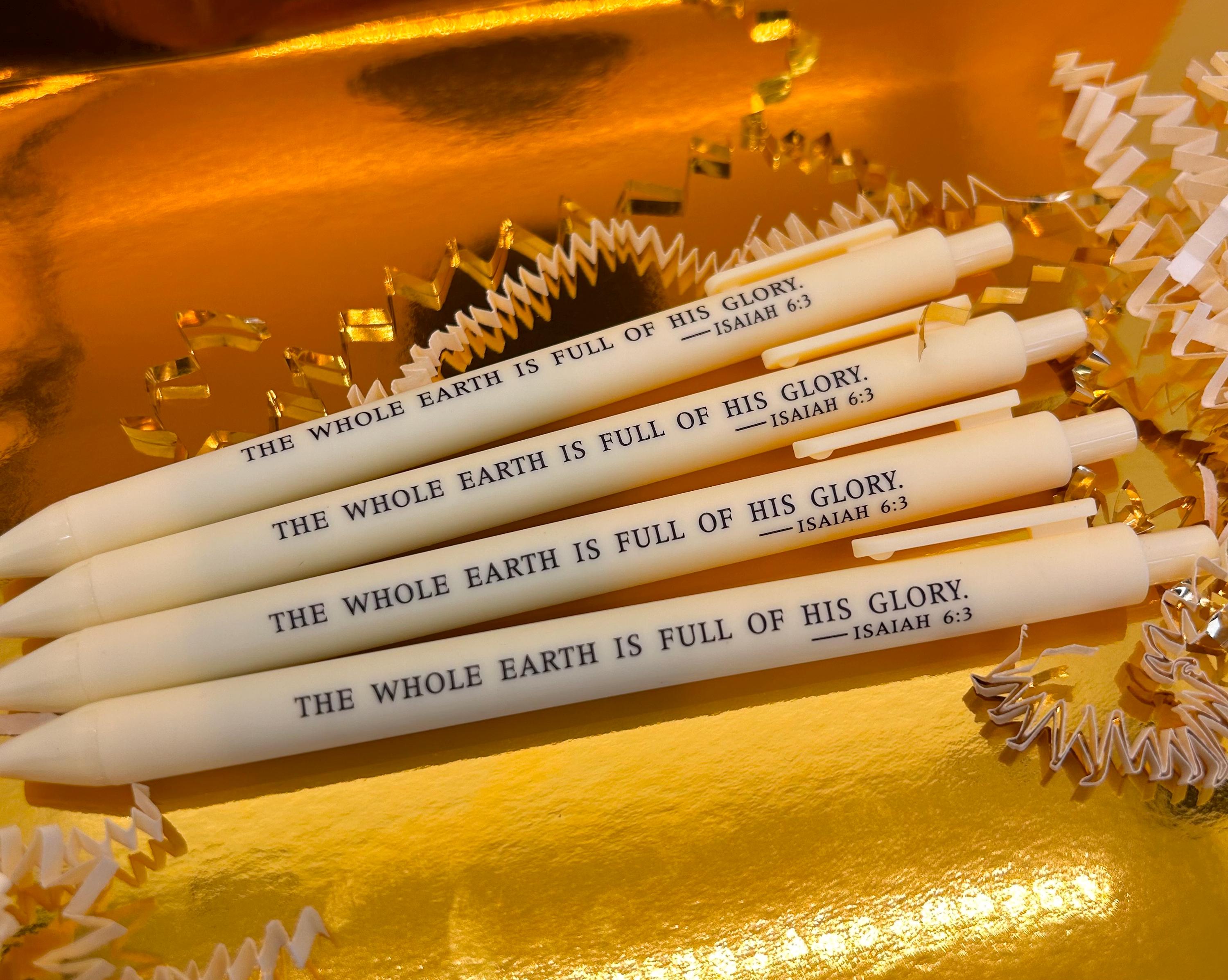Bible Verse Gel Pen, Bible Verse Pens, Bible. Study Pens, Christian ...