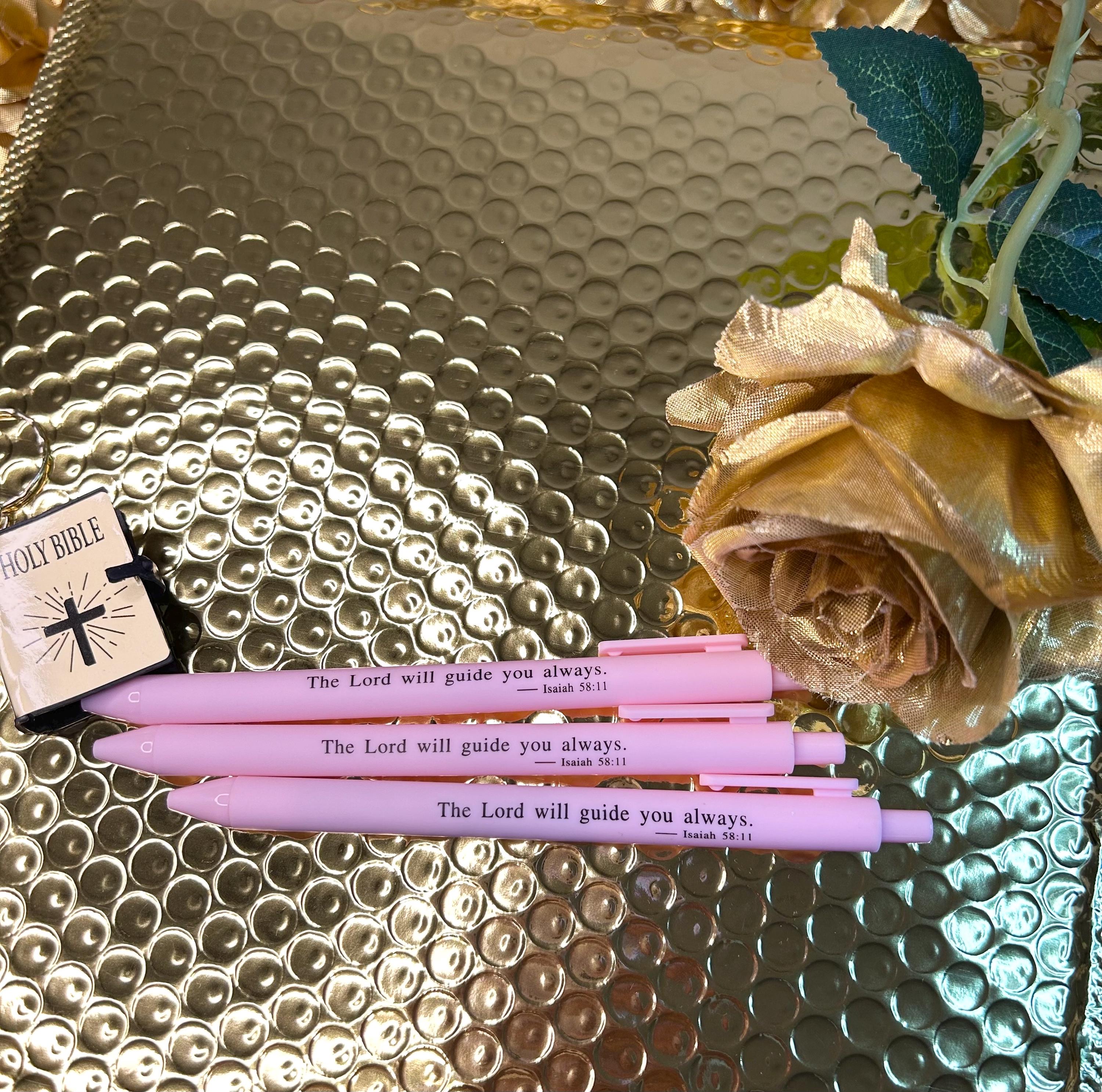Bible Verse Gel Pen, Bible Verse Pens, Bible. Study Pens, Christian ...