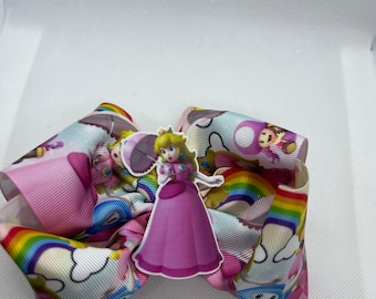 Princess Peach Hair Clip - Etsy