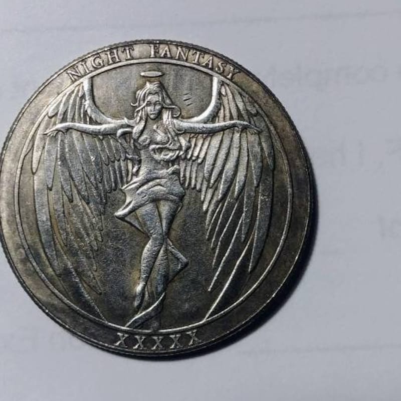 Angel Coin - Etsy