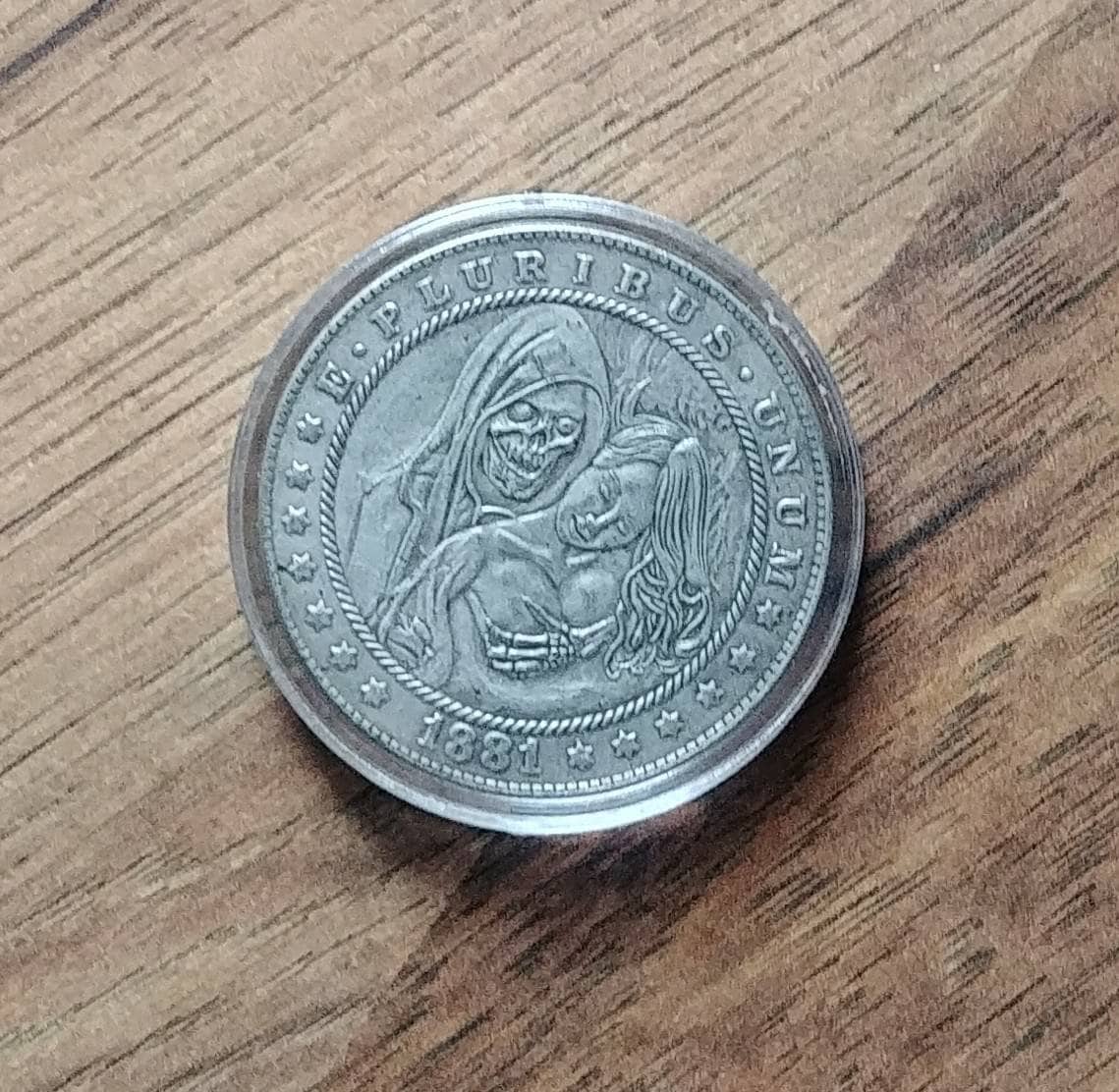 Evil Lust V2 Novelty Lucky Heads/tails Challenge Coin USA Hobo Nickel ...