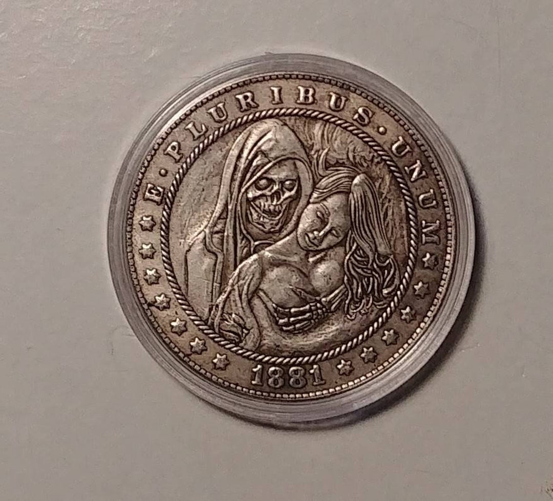 Evil Lust V2 Novelty Lucky Heads/tails Challenge Coin USA Hobo Nickel ...