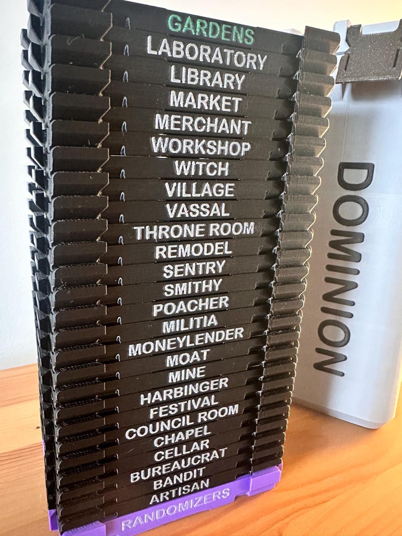 Dominion Card Holders and Travel Cases Storage - Full Base Set - Etsy