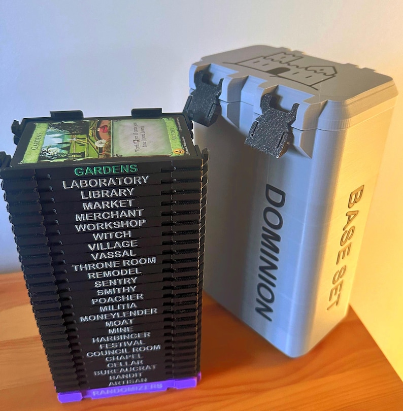 Dominion Card Holders and Travel Cases Storage - Full Base Set - Etsy