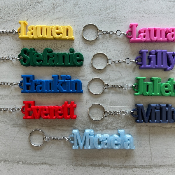 Personalized Keychain - Etsy