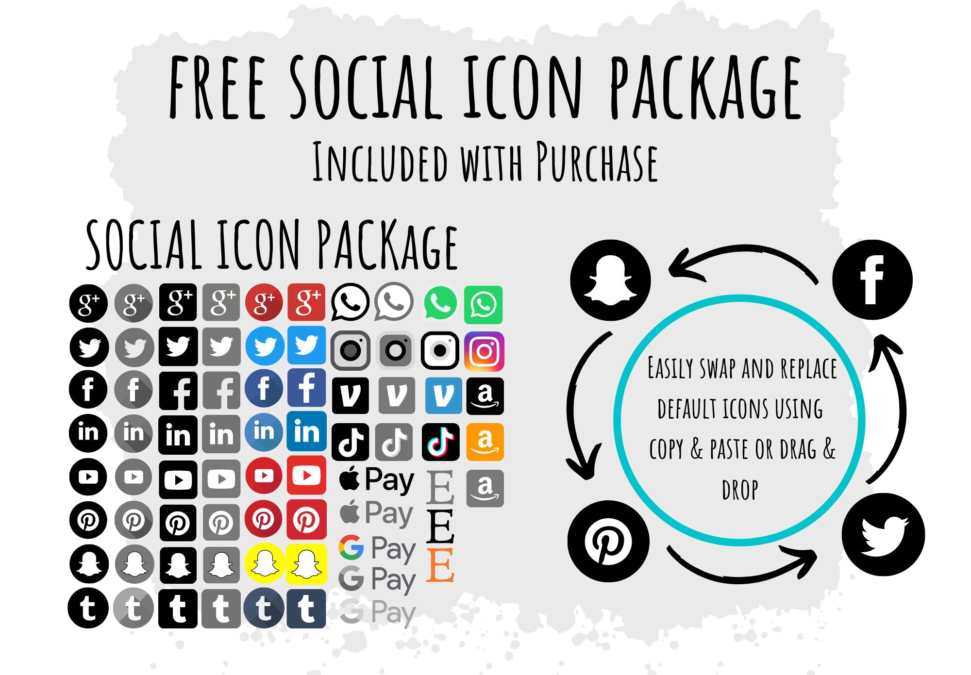 Minimalist Value Pack - White | FREE BONUS | Instant Download | Small ...