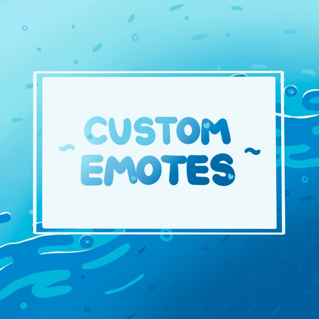 Custom Emotes Listing for Crochet Cosplay - Etsy