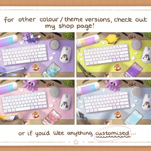 Twitch Overlay Background for Streaming and Desktop, Animated Scenes ...