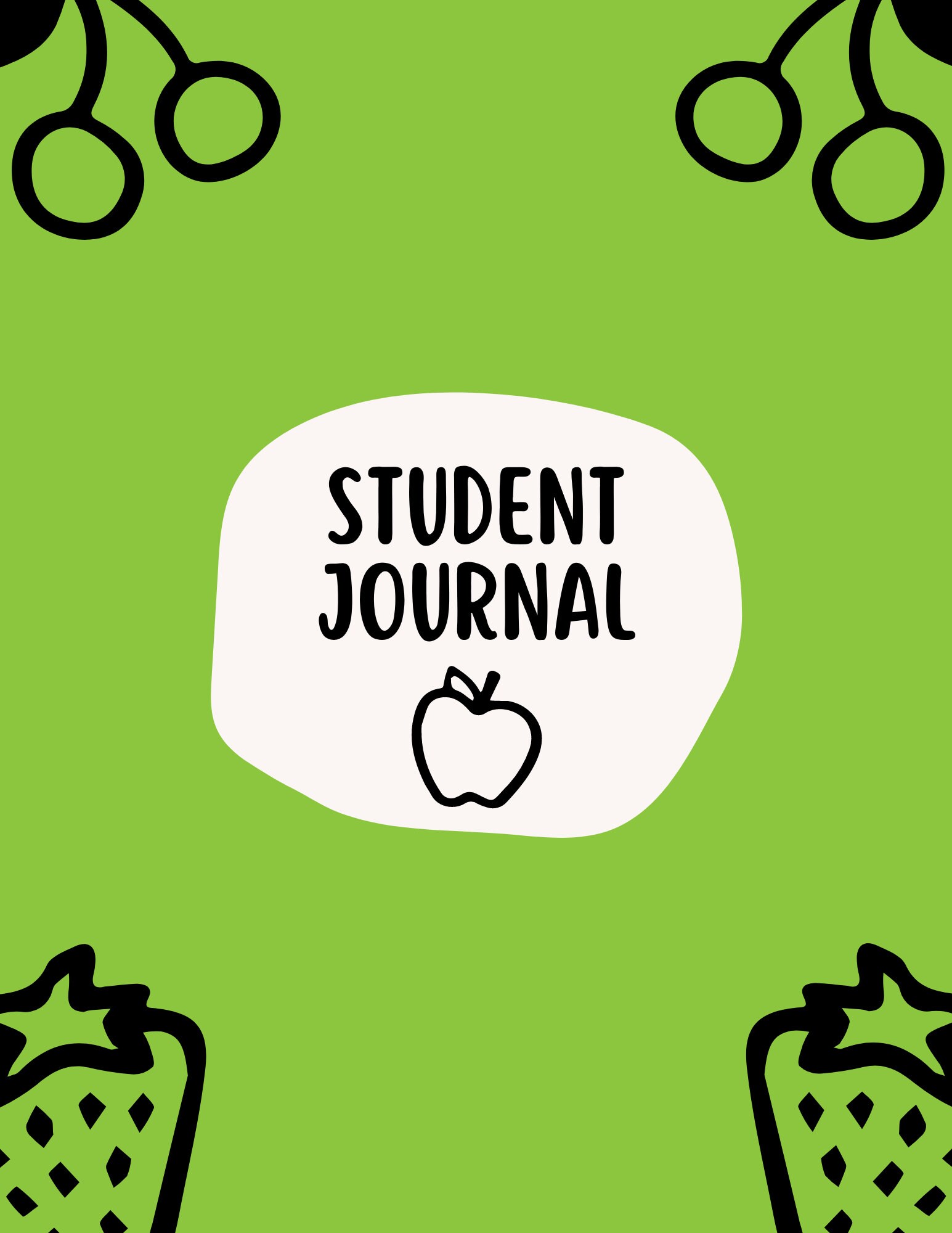 Printable Student Journal - Etsy