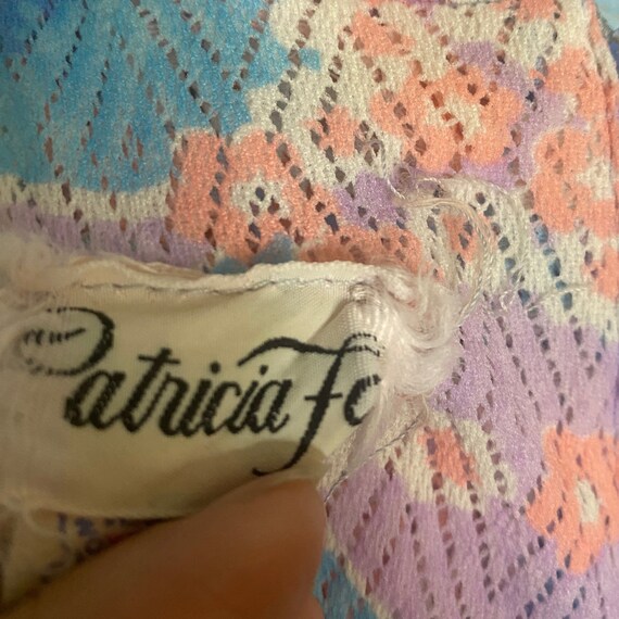 Vintage 1960s Patricia Fair Pastel Psychedelic Mini D… - Gem