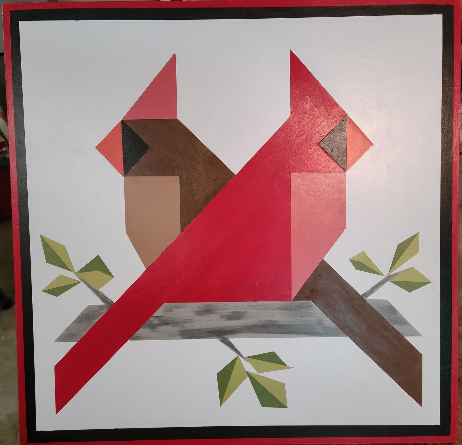 Cardinals - Barn Quilt - Etsy