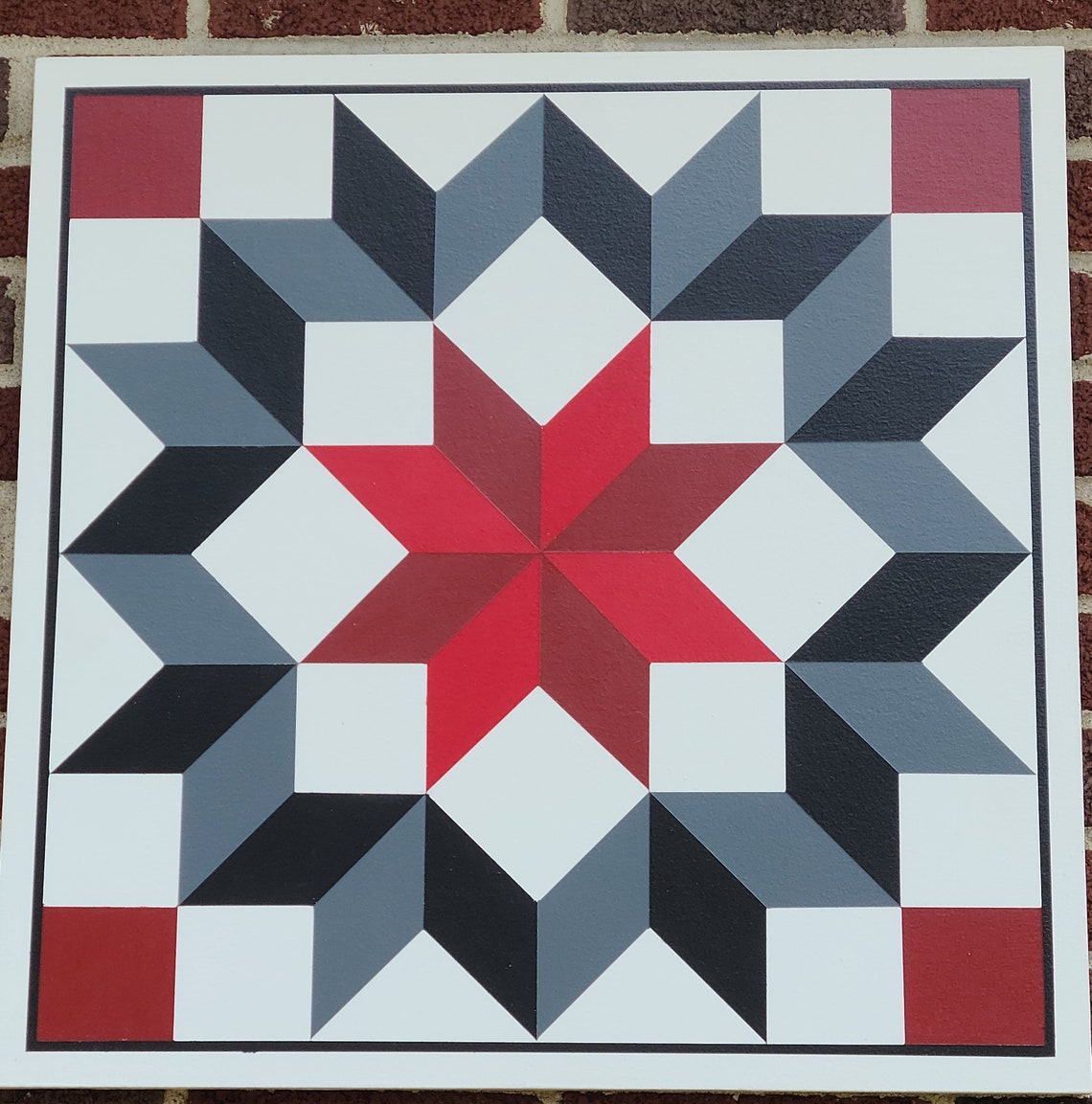 Carpenters Wheel Barn Quilt - Etsy