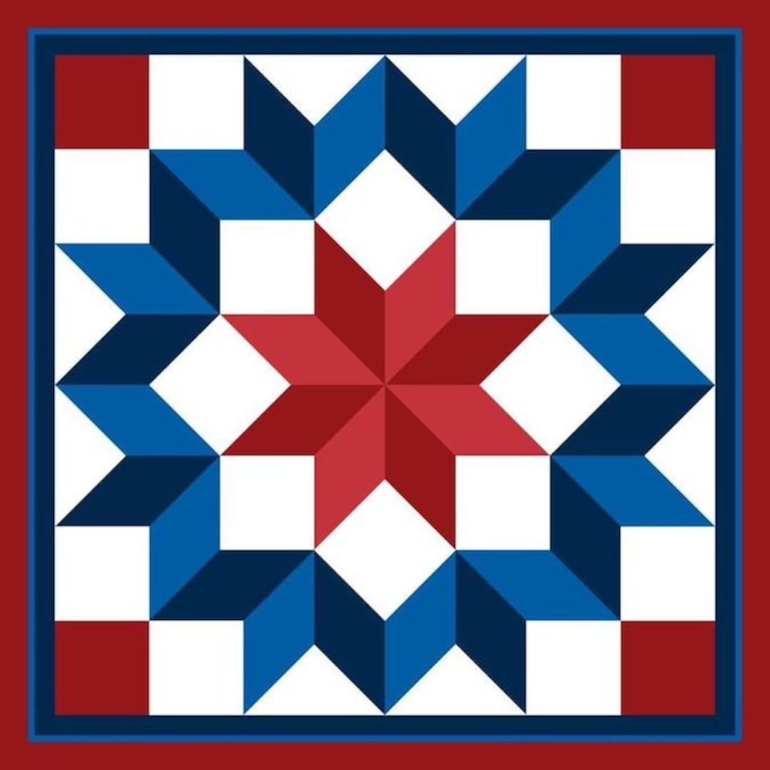 Carpenters Wheel Barn Quilt - Etsy