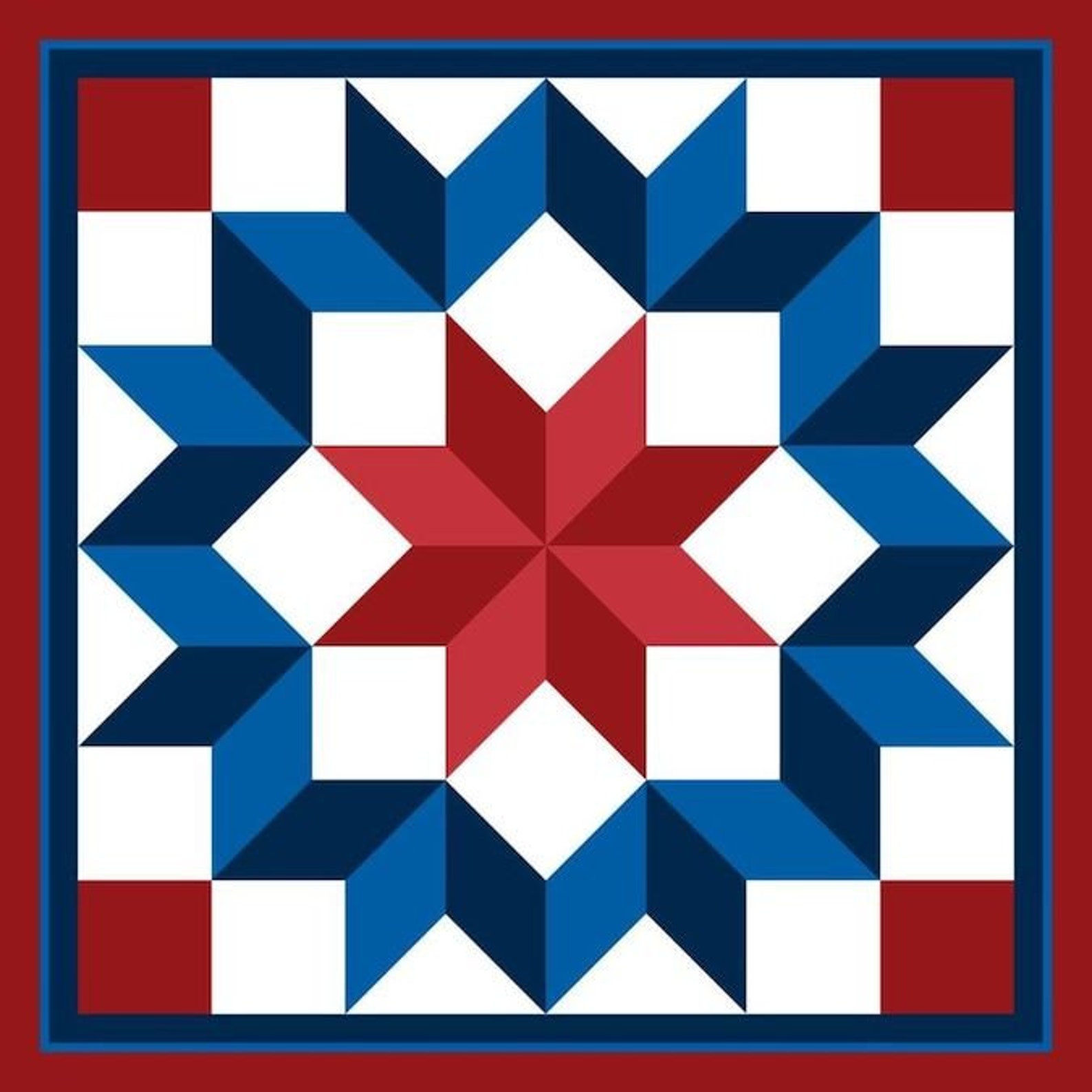 Carpenters Wheel Barn Quilt - Etsy