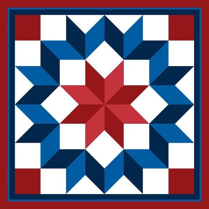 Carpenters Wheel Barn Quilt - Etsy