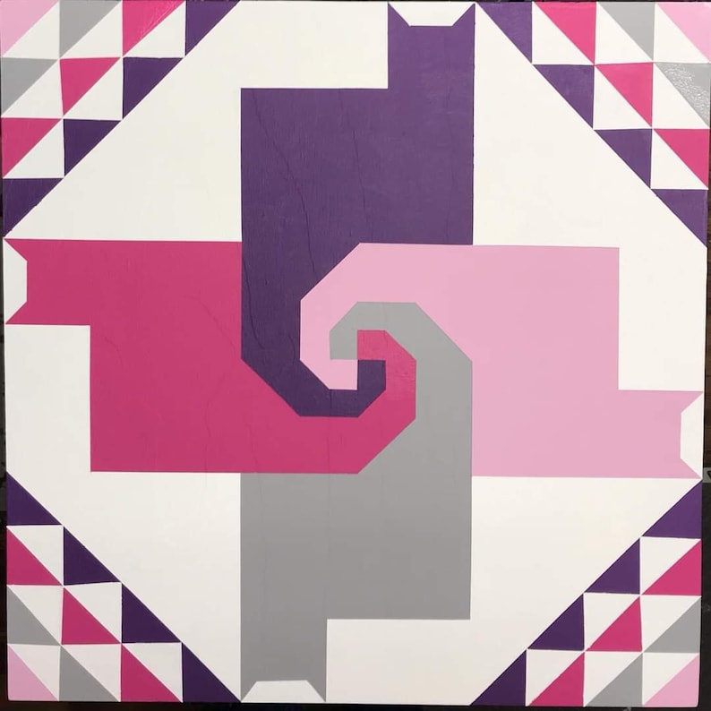 Barn Quilt - Cat Lovers - Etsy