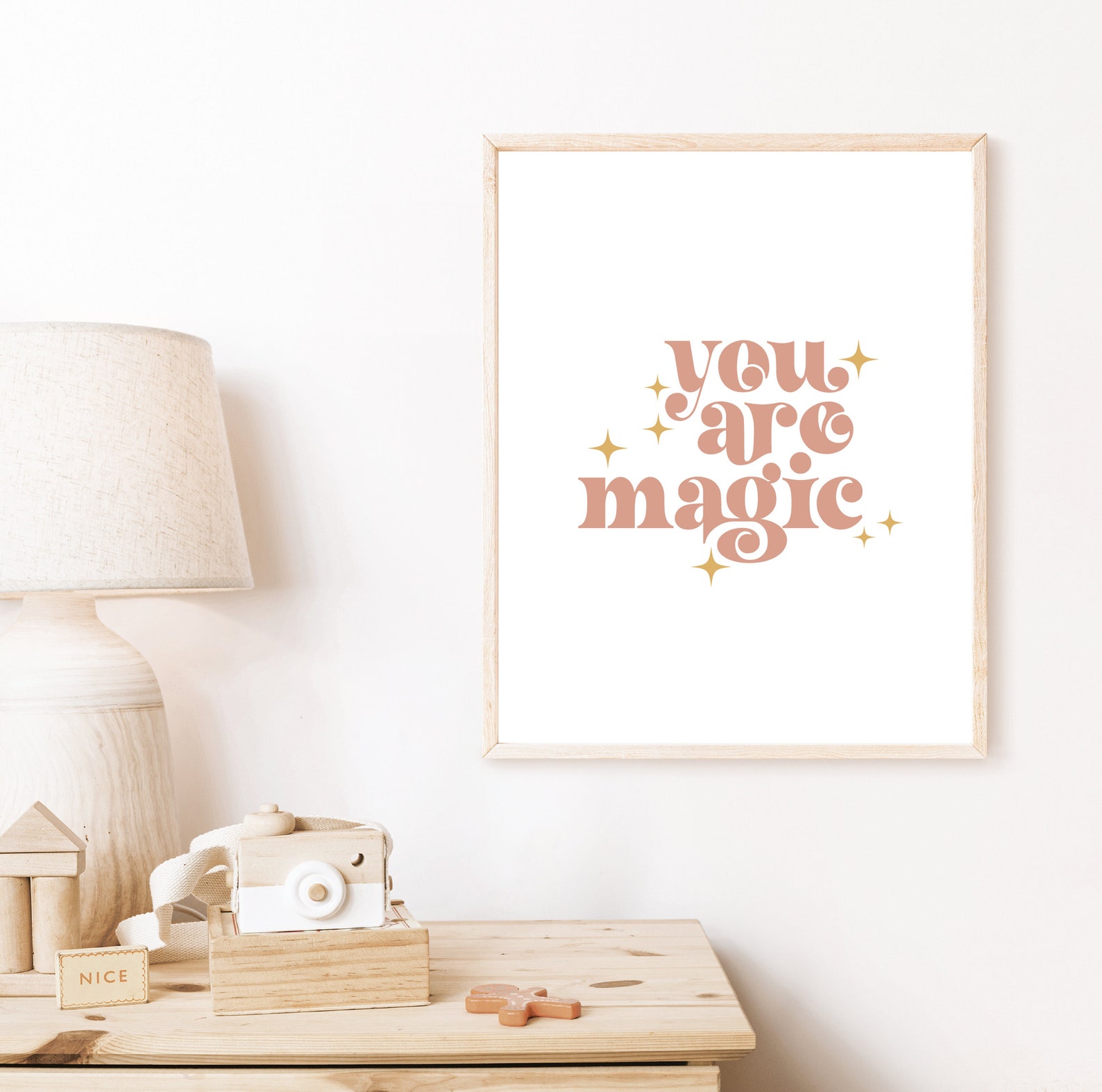 You Are Magic Printable Wall Art | Kids Room Decor | Boho Kids ...