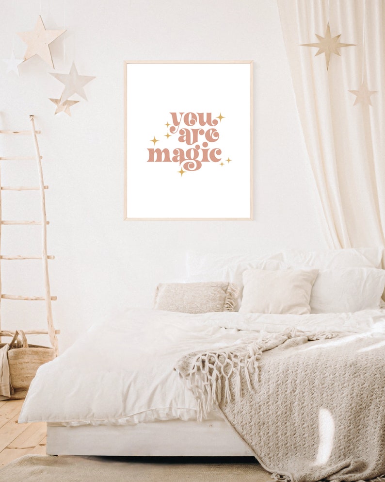 You Are Magic Printable Wall Art | Kids Room Decor | Boho Kids ...