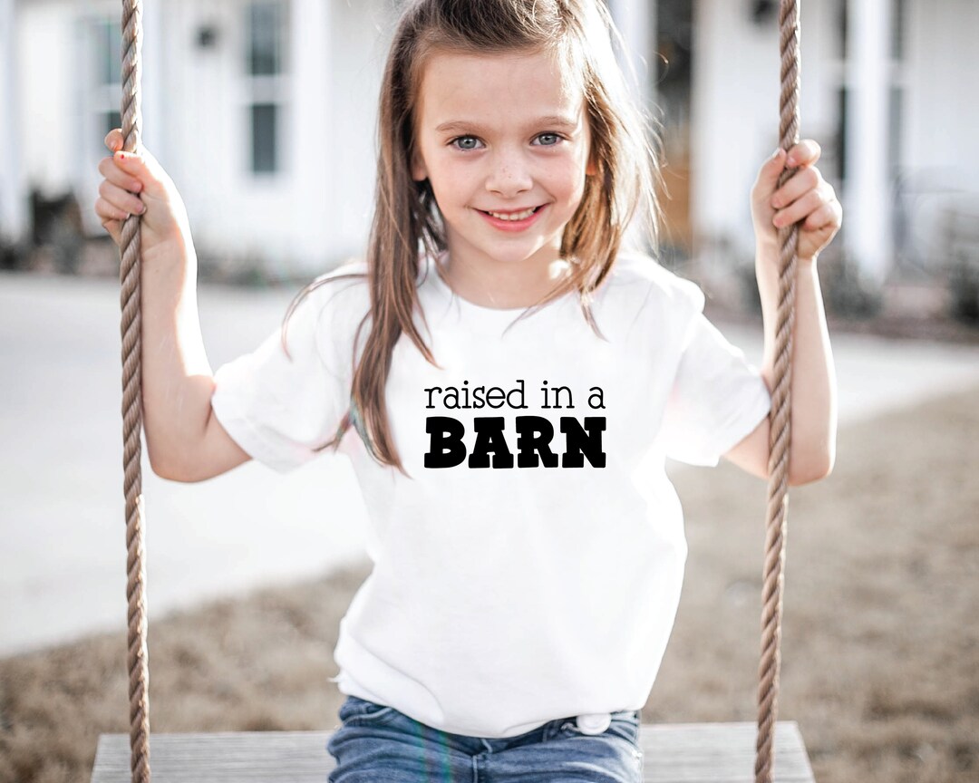 Raised in A Barn SVG | Farm Life Svg | Farm Raised Svg | Agriculture ...