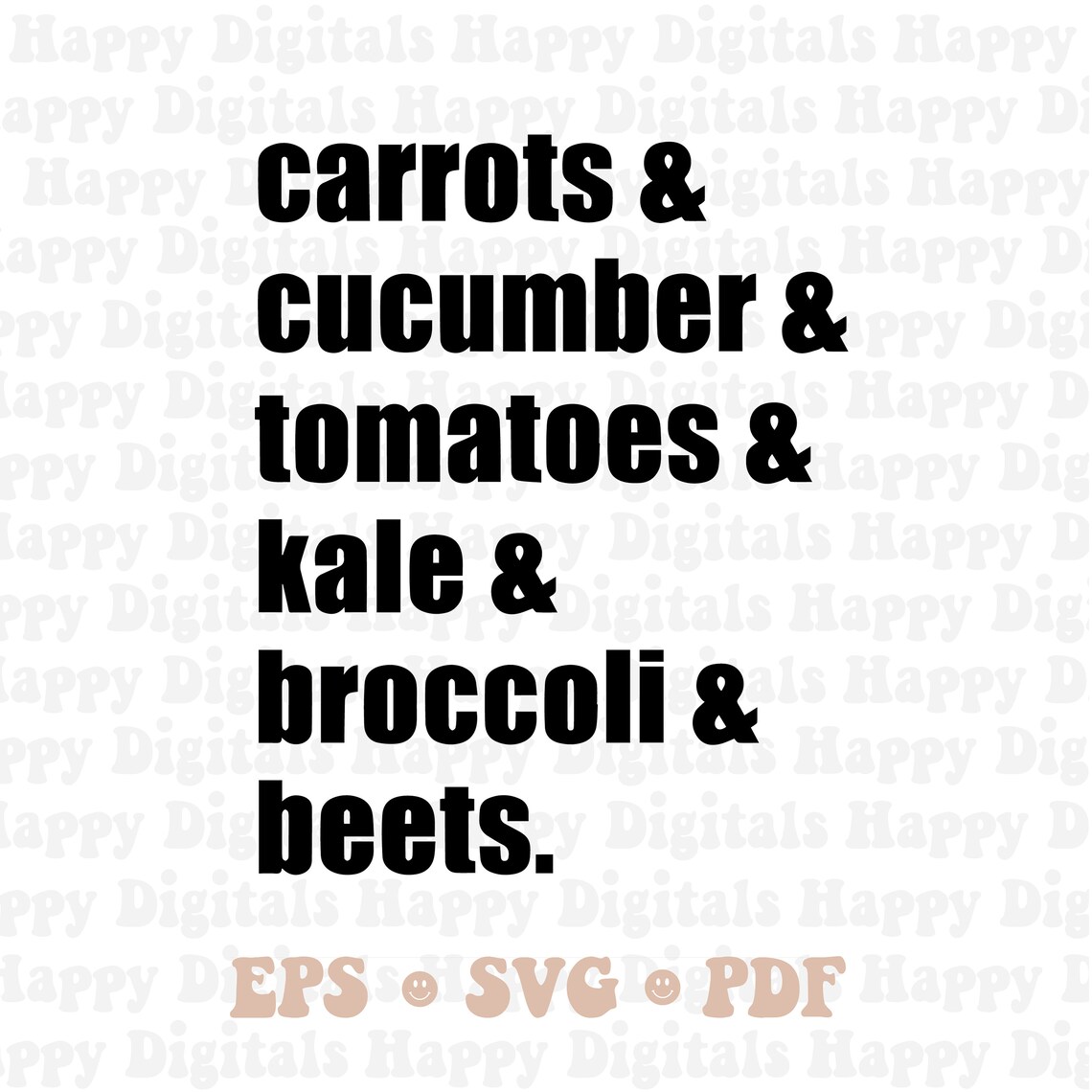 Vegetable List SVG | Garden Vegetables Svg | Veggies Svg | Gardening ...