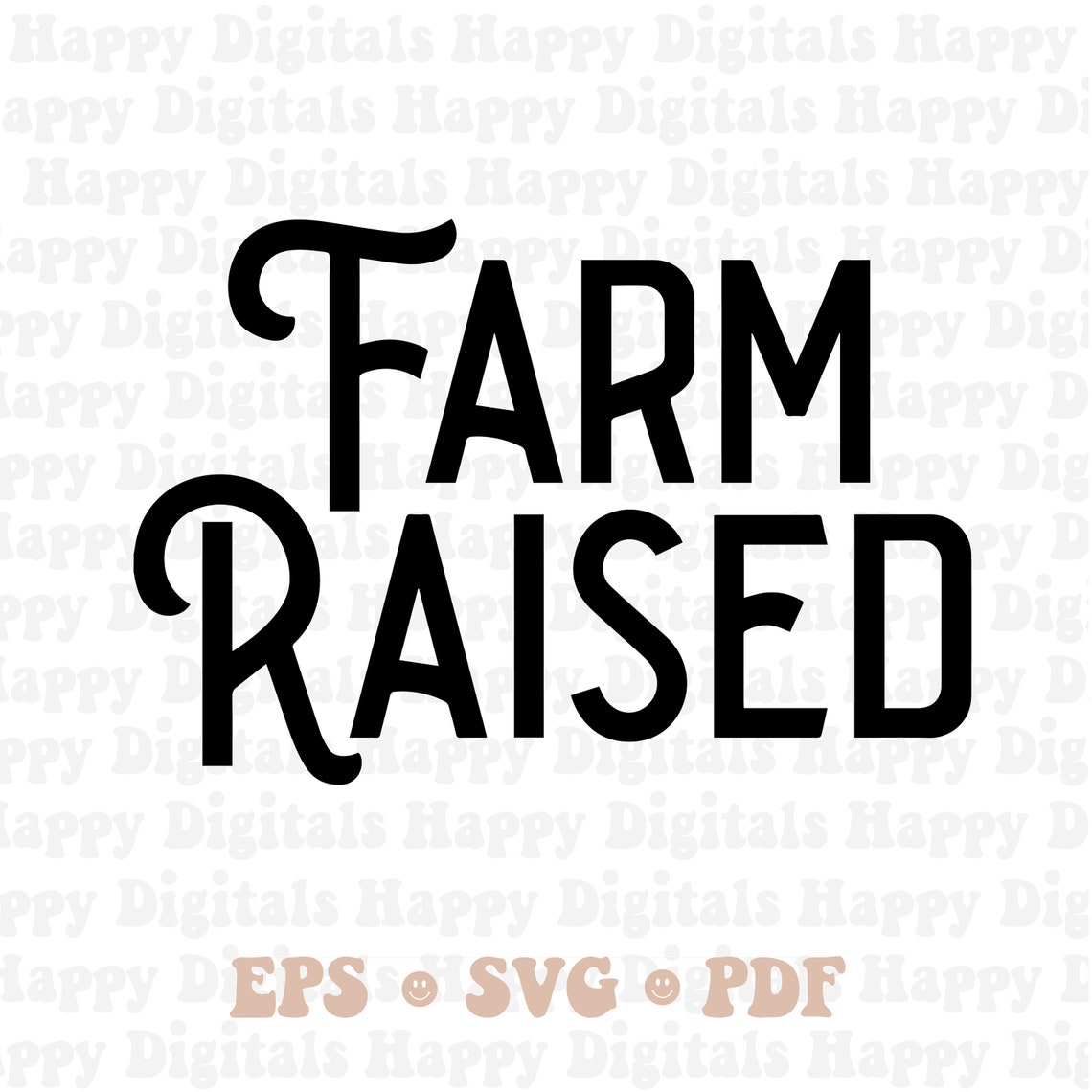 Farm Raised SVG Farming Svg Farm Life Svg Country Living - Etsy