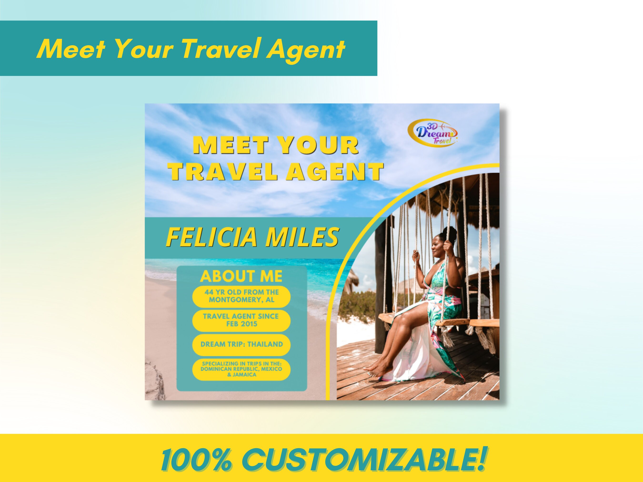 Travel Professional Branding Kit Set 1 - Etsy