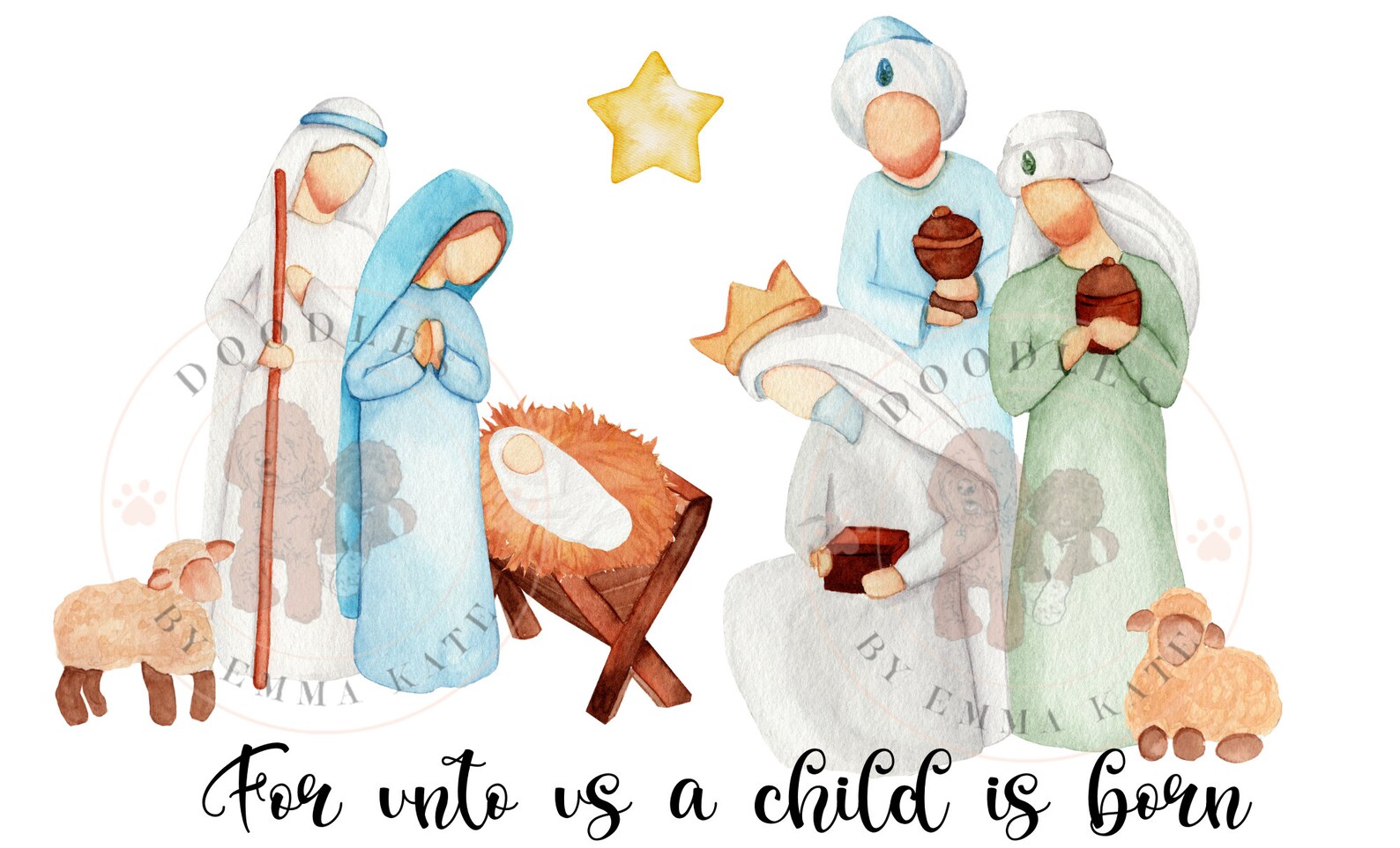 Nativity PNG - Etsy