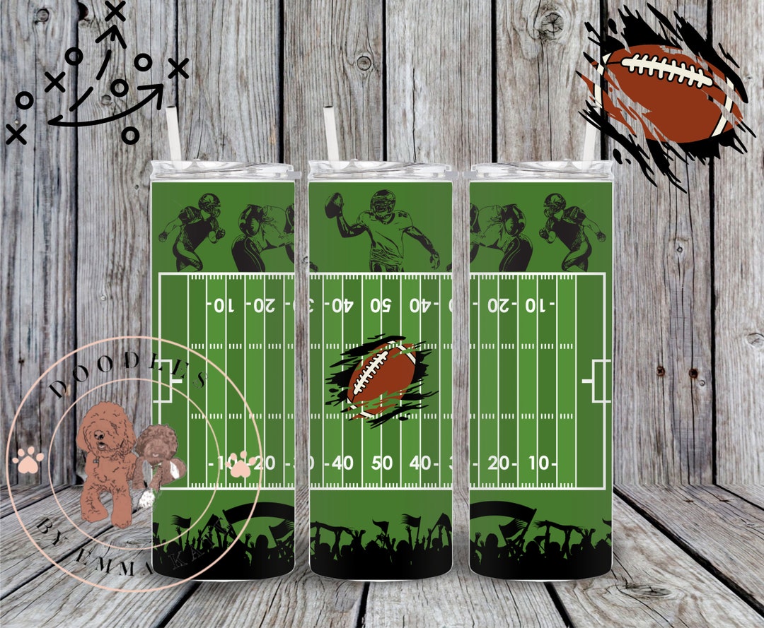 Football Tumbler Template 2 Designs Both PNG - Etsy