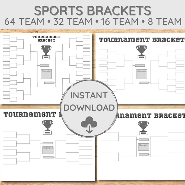 Printable Brackets - Etsy