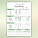 Baby Care Daily Log Sheet Infant Babysitting Report Chart Baby Sleep ...