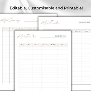 Breastfeeding Guidance Pumping Breast Milk Tracker Chart Baby Nursing ...