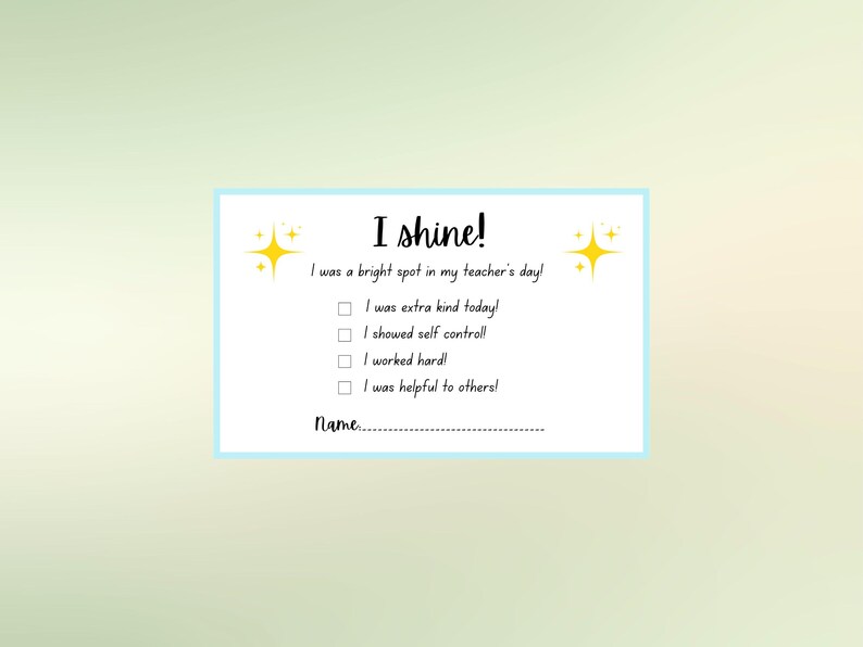 Kids Positive Behavior Classroom Ticket Teacher Resource Good Behavior ...