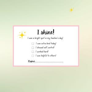 Kids Positive Behavior Classroom Ticket Teacher Resource Good Behavior ...