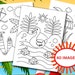 SUMMER FUN Coloring Page Pack for Kids Age 2-8 | 40 Printable Pages of ...