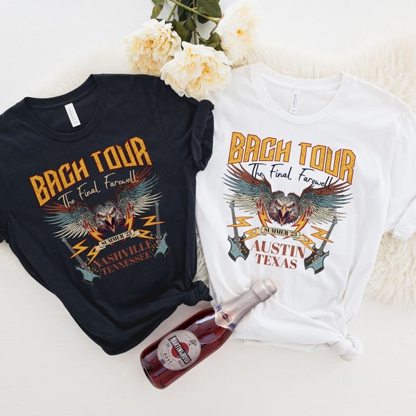 Bach Tour Shirt - Etsy