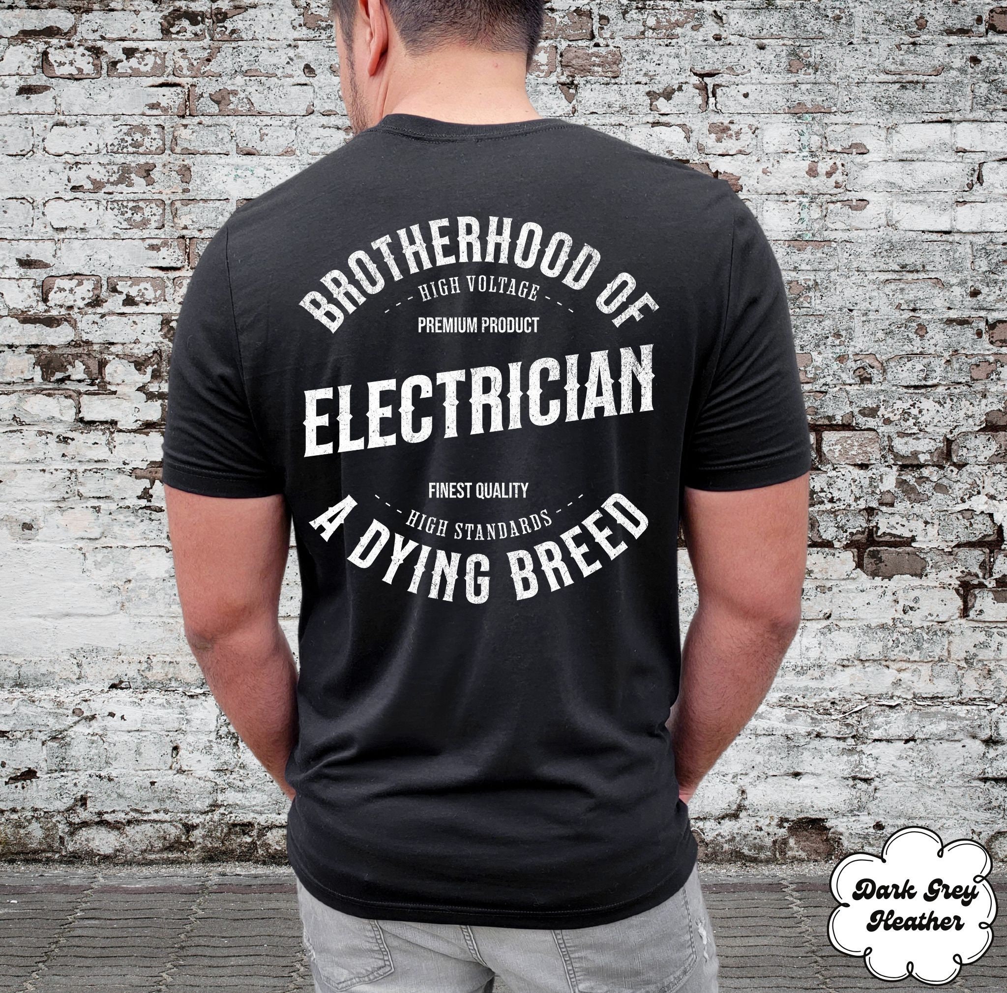 Electrician Shirt, Electrician Gift, Electrical Engineer Gift, Blue ...