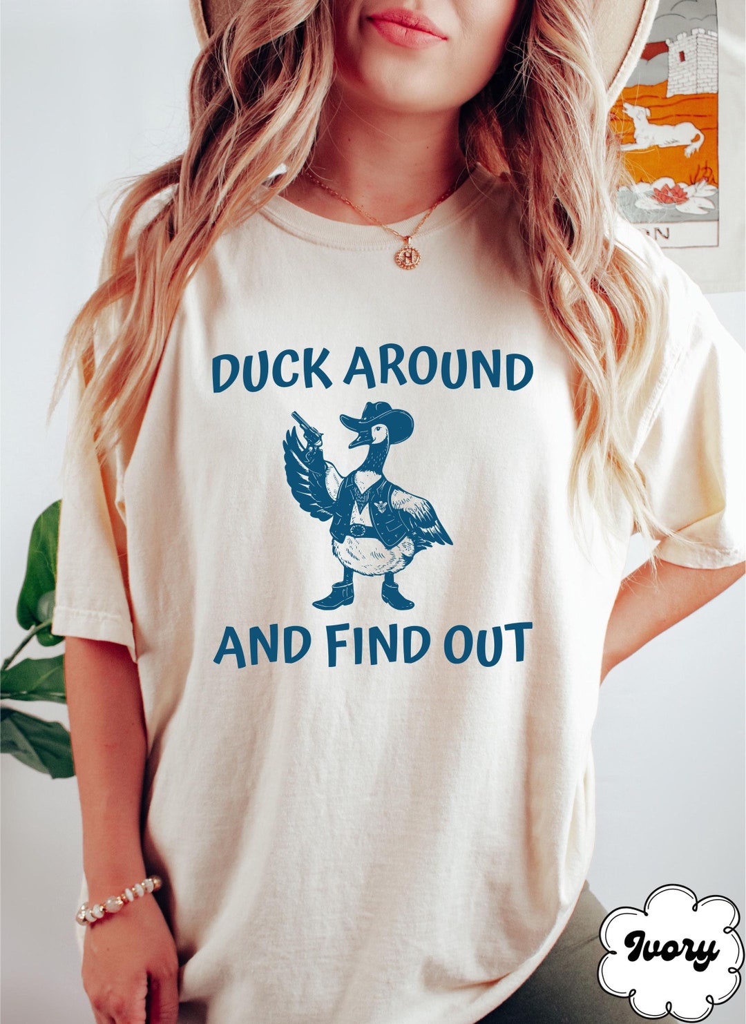Duck Around and Find Out, Funny Duck Meme T-shirt, Funny Retro T Shirt ...