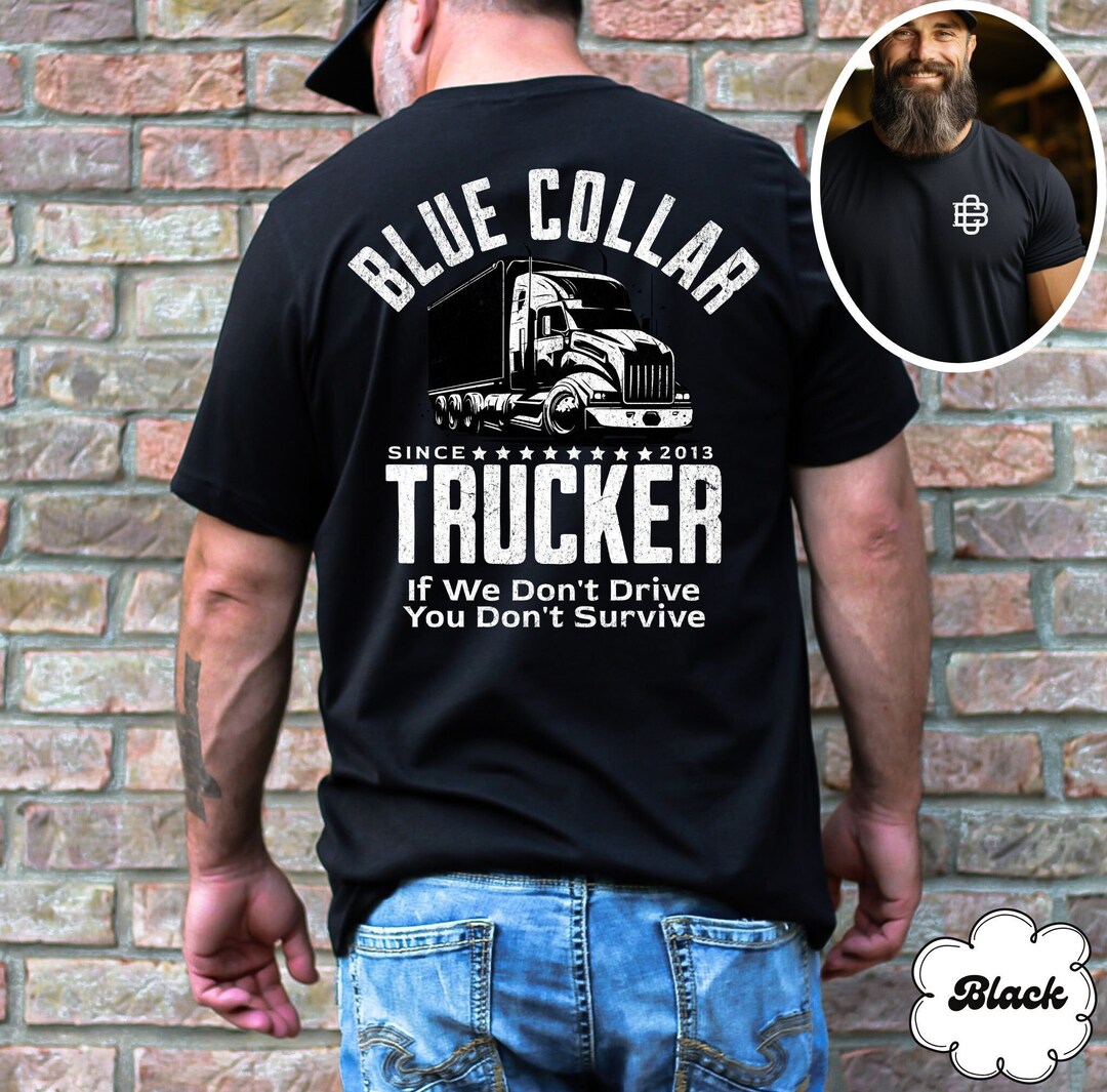 Custom Trucking Shirt, Trucking Gift, Truck Driver Shirt, Truck Driver ...