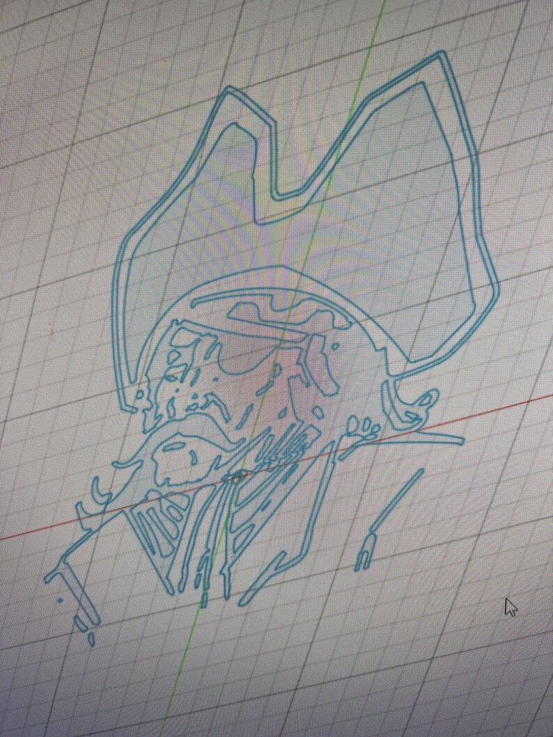 Pirate DXF Vector File - Etsy