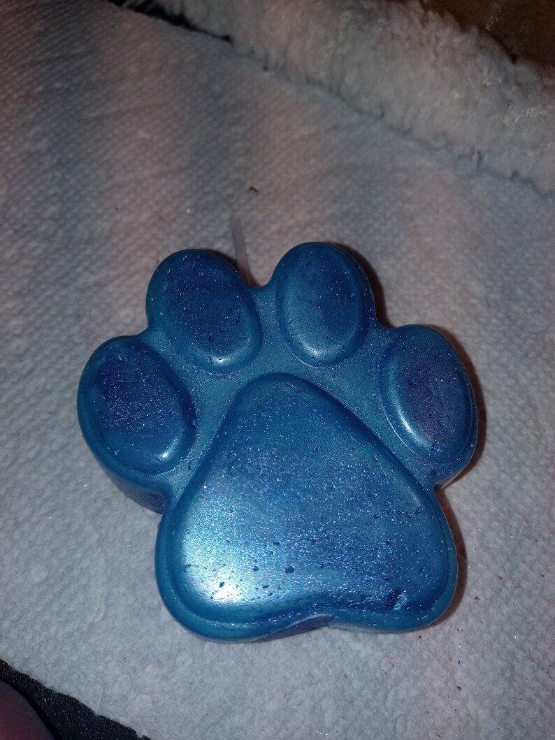 Blues Clues & Magenta With Paw Prints Candles Set - Etsy