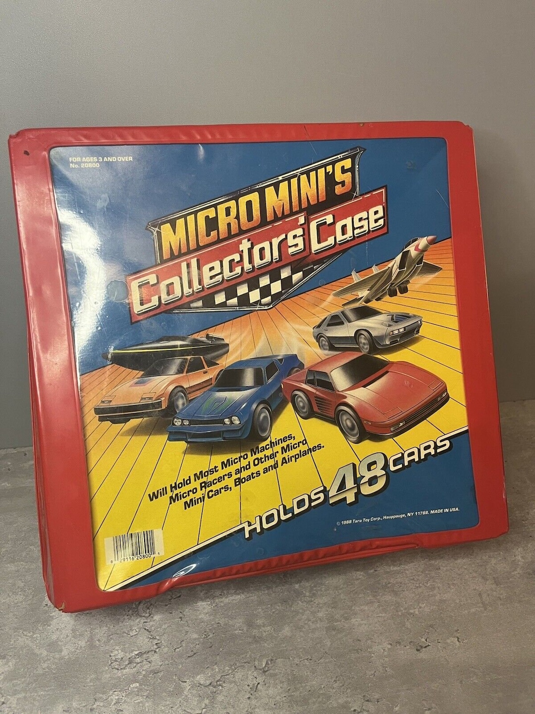 Vintage 1988 Micro Mini's Collectors Case Holds 48 Cars (not Included ...