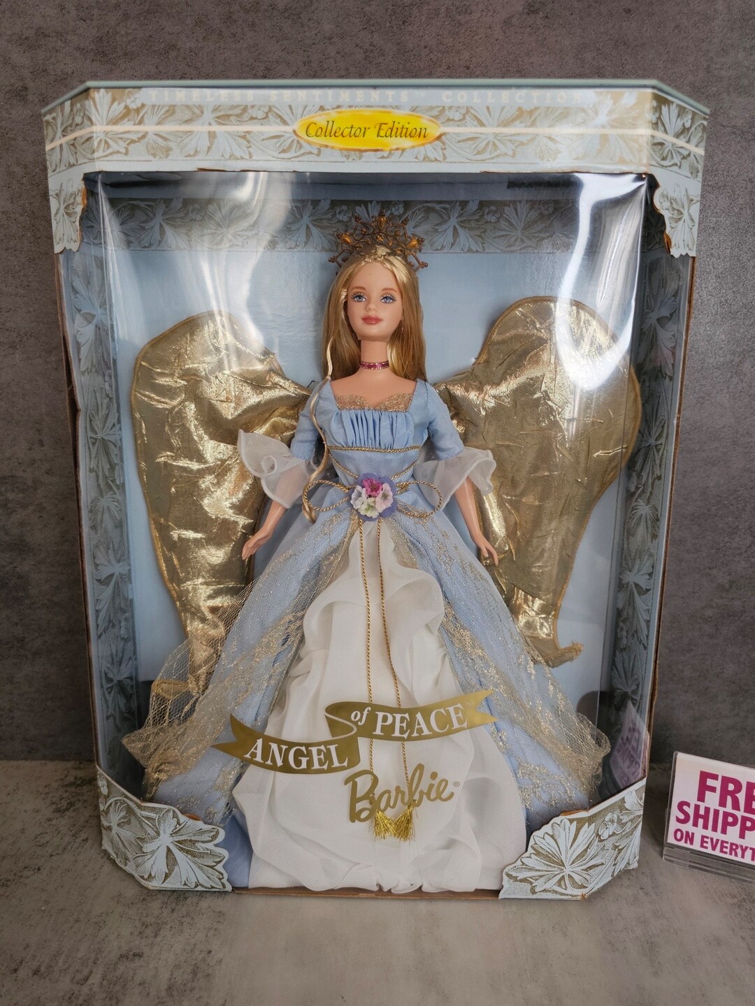 Barbie Angel of Peace Collector's Doll - in Original Box - Vintage 1990 ...