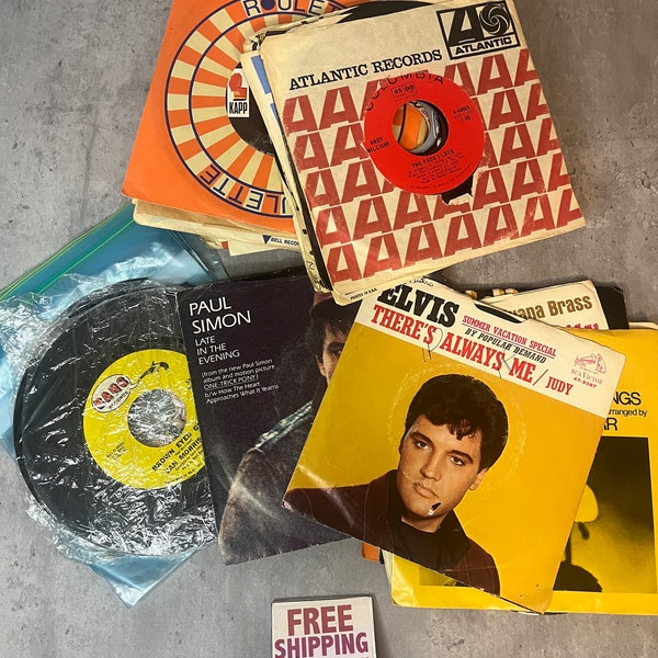 45 Record Box - Etsy