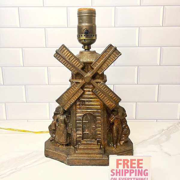 Dutch Windmill Lamp - Etsy
