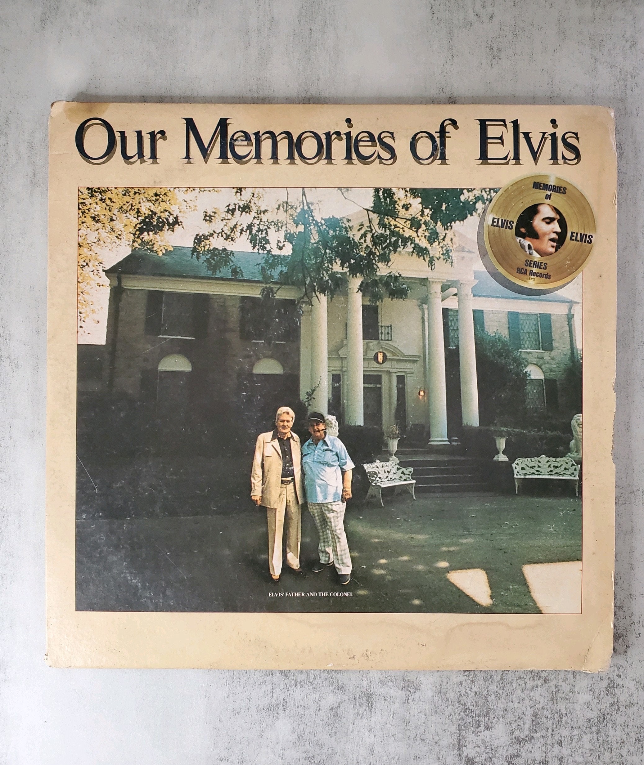 Our Memories of Elvis Record Album - Sleeve & Book Included - Etsy